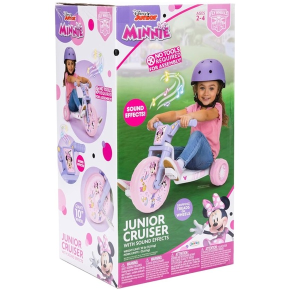 Disney | Toys | Disney Minnie Mouse Fly Wherl Cruiser Bike Trike ...